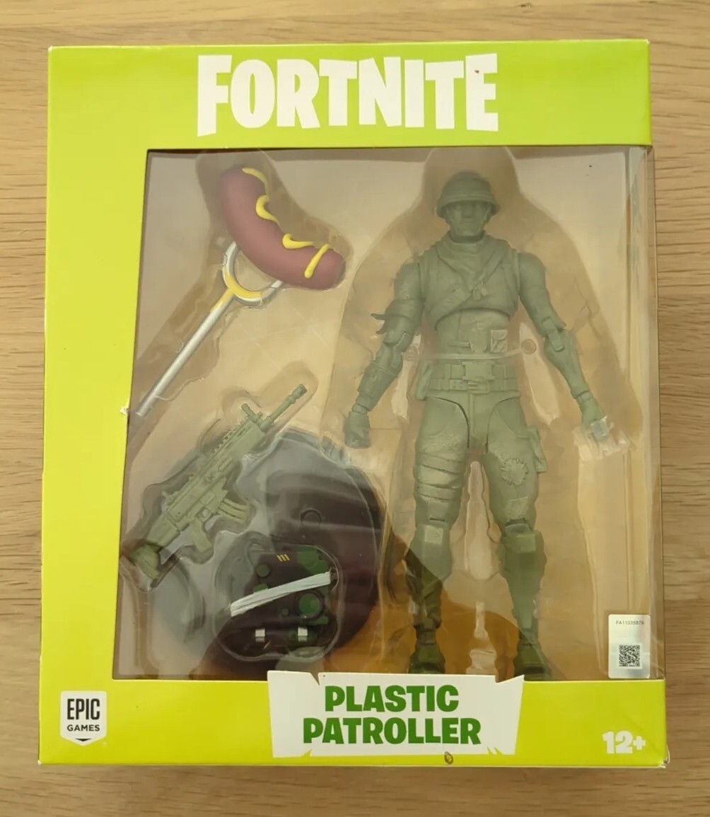 Mcfarlane Toys Fortnite Plastic Patroller 7in Premium Action Figure Toy ...