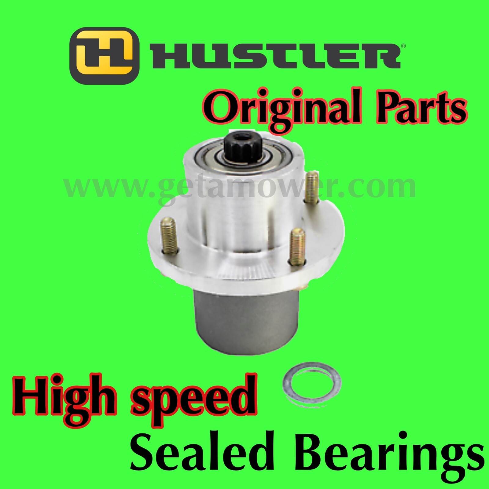 Hustler GENUINE 125981 Replacement Spindle Kit *** Replaces 605380 ...