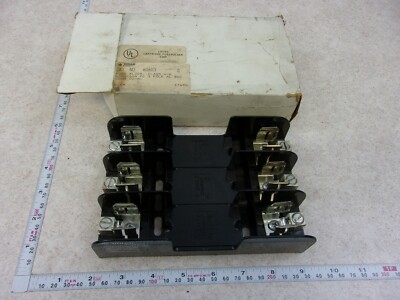Gould Shawmut 60603 Fuse Block 600V, 60A, F0682 | eBay