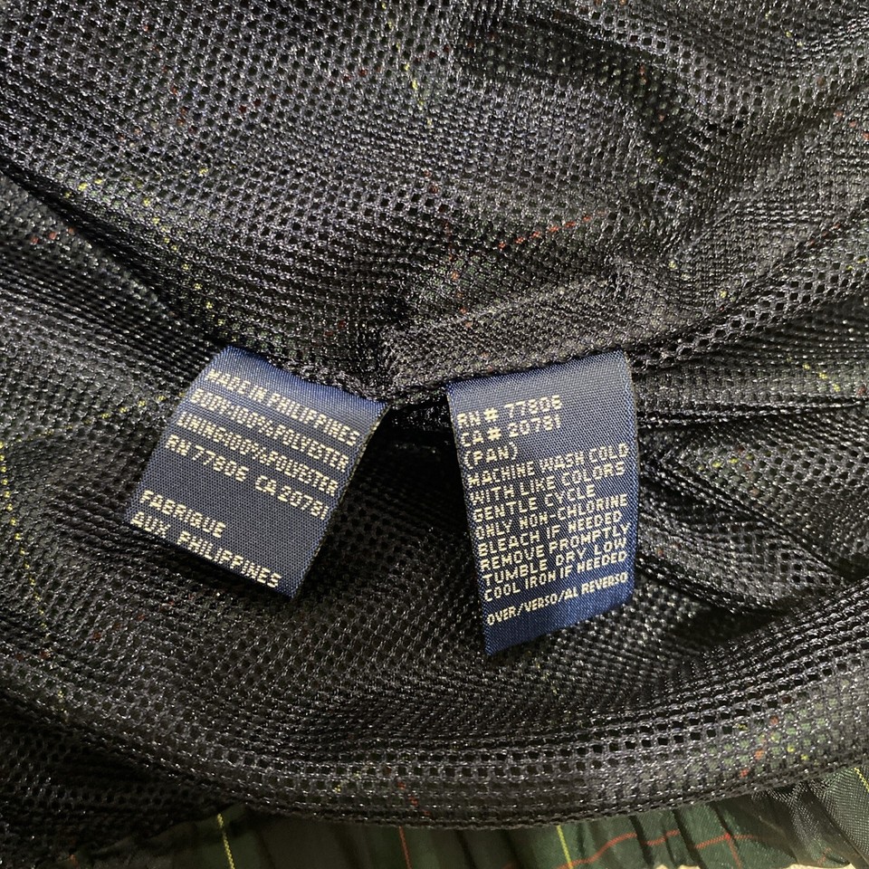 Tommy Hilfiger Harrington Jacket Green Mens Medium Vintage 90s Golf ...