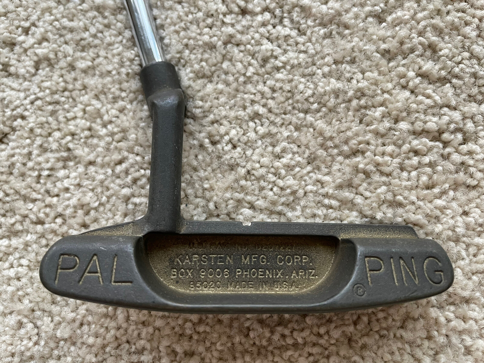 Authentic Vintage Ping Pal Manganese Bronze 36" RH Putter 85020 Anser ...
