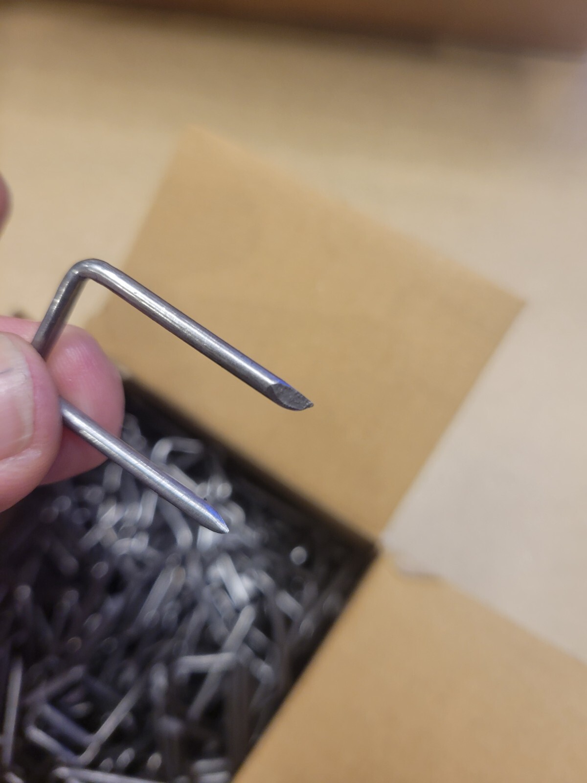 Best quality 9/16 In. Romex Metal Staples (500-Pack) sharp and strong ...