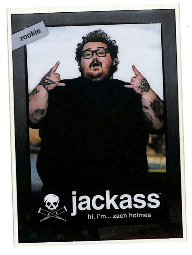 2022 Zerocool Jackass #23 Zach Holmes Rookie Silver Parallel Card /250 ...