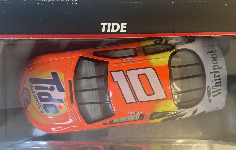 Hot Wheels Nascar #22689 Tide #10 Ricky Rudd 1/24 Diecast Car NIB 1998 ...
