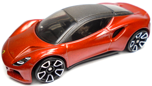 2022 HOT WHEELS LOTUS EMIRA ORANGE / RED 1:64 DIECAST 2 5/8" CAR W ...