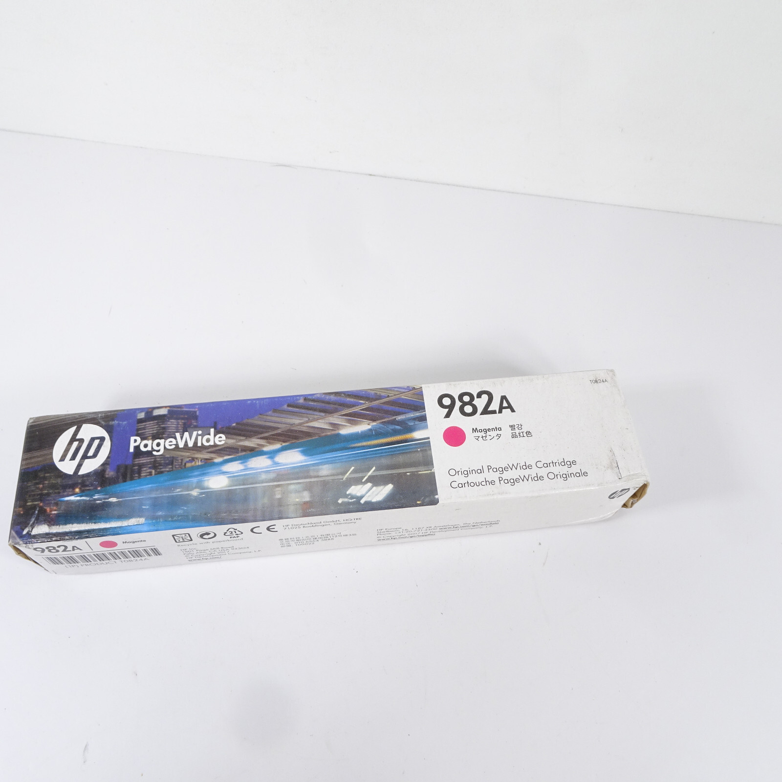 HP 982a Magenta Original Pagewide Cartridge T0b24a for sale online | eBay