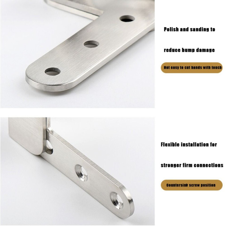 2 Pack Doors And Windows Hinges Kitchen Cabinet Cupboard Concealed ...