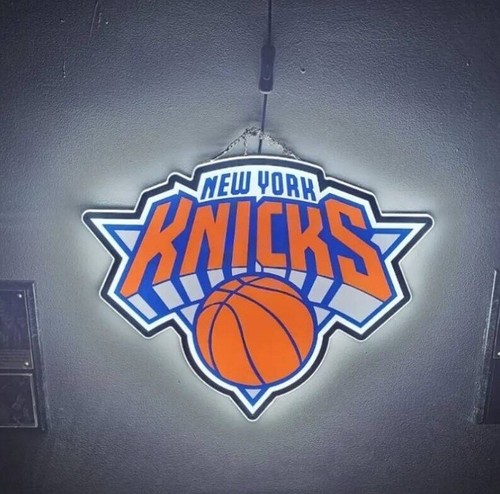 New York Knicks Man Cave 2D LED 20"x16" Neon Sign Light Lamp Sports ...