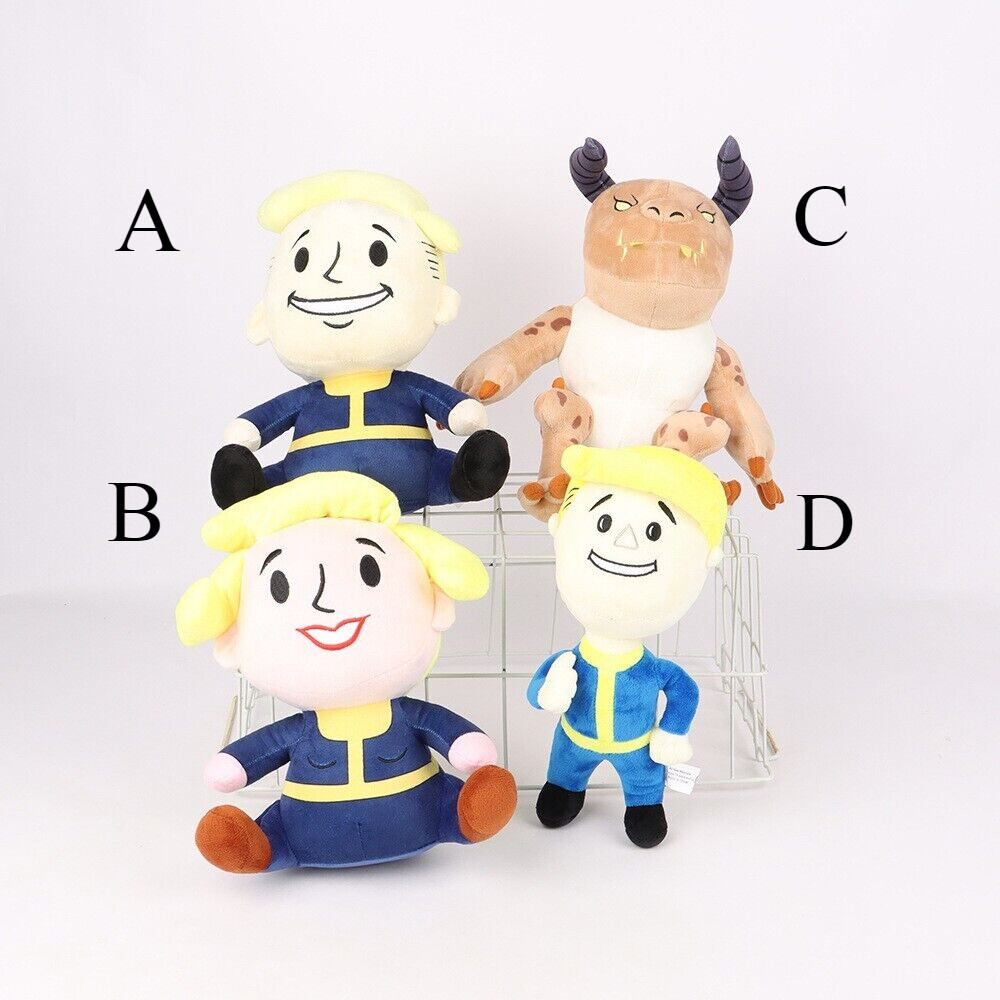 1PC Fallout Boy Plush Doll Cartoon Figure Merch Plushies Toy Stuffed ...