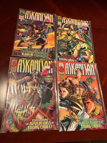 ASKANI'SON (YOUNG CABLE) #1 #2 #3 #4 1-4 Age of Apocalypse X-Man ...