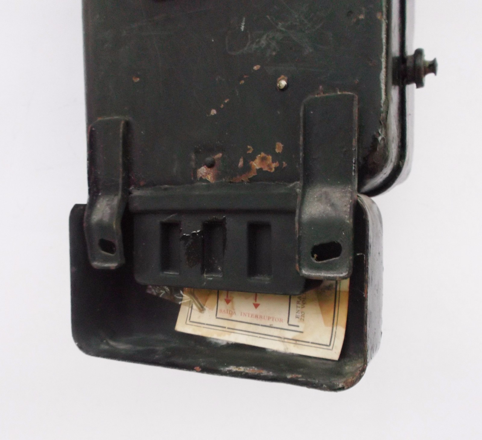 Vintage Landis & Gyr Zug single phase electrical current meter counter ...