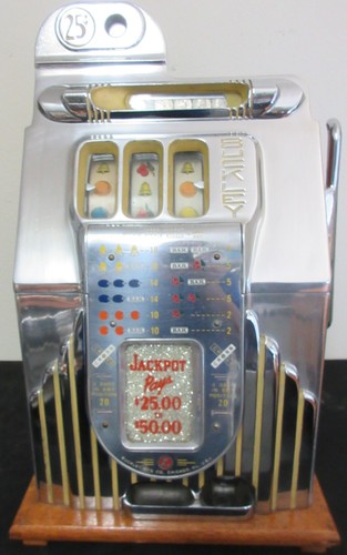 Buckley 25c Slot Machine Circa 1940's | eBay