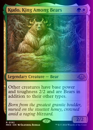 Kudo, King Among Bears Modern Horizons 3 Foil for sale online | eBay