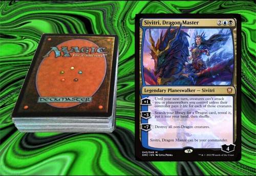 DRAGONS - COMMANDER DECK Magic the Gathering MTG 100 cards, EDH ...