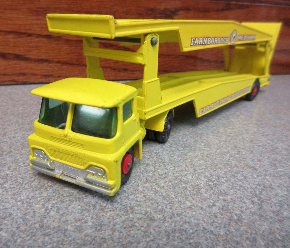Matchbox original KING : K-8-B Guy Warrior Car Transport : 1967 : RARE ...