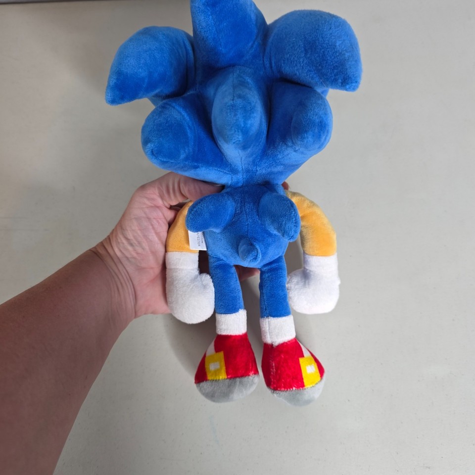 Sonic The Hedgehog 2 Movie Plush - 10" Sonic Stuffed Toy With Hanging ...