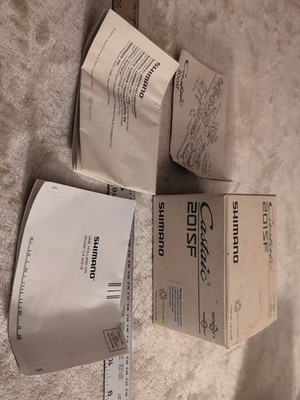 Shimano Castaic CA-201SF 5-Bearing Bait Casting Reel Box And ...