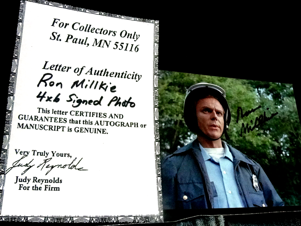Ron Millkie Signed Autograph 4x6 Photo w/COA-Satan's Playground-New ...