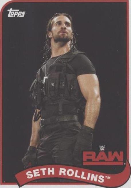 2018 Topps Heritage WWE - Seth Rollins #70 for sale online | eBay