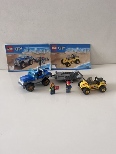 Lego City 60082 Dune Buggy Trailer Complete | eBay