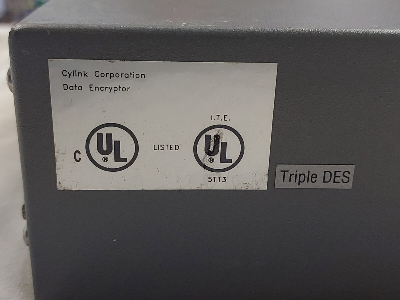 Cylink CIDEC-MS Link Data Encryptor, with All Keys | eBay