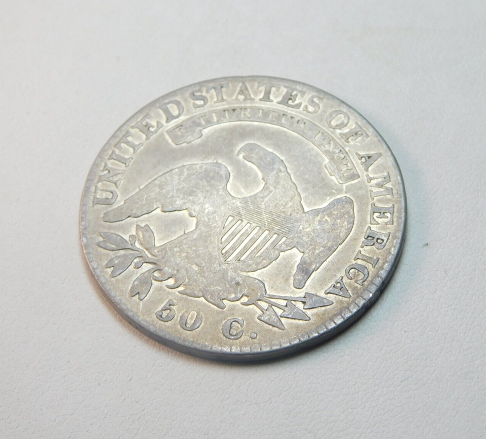 EARLY 1821 BUST HALF DOLLAR TOUGH DATE TO FIND ...