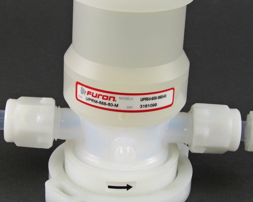 Furon UPRM-688-060-M Teflon Pressure Regulator Valve - UPW, 1/2" Flare ...