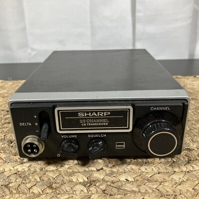 Vintage Sharp CB-700 23 Channel Radio Transceiver Untested | eBay