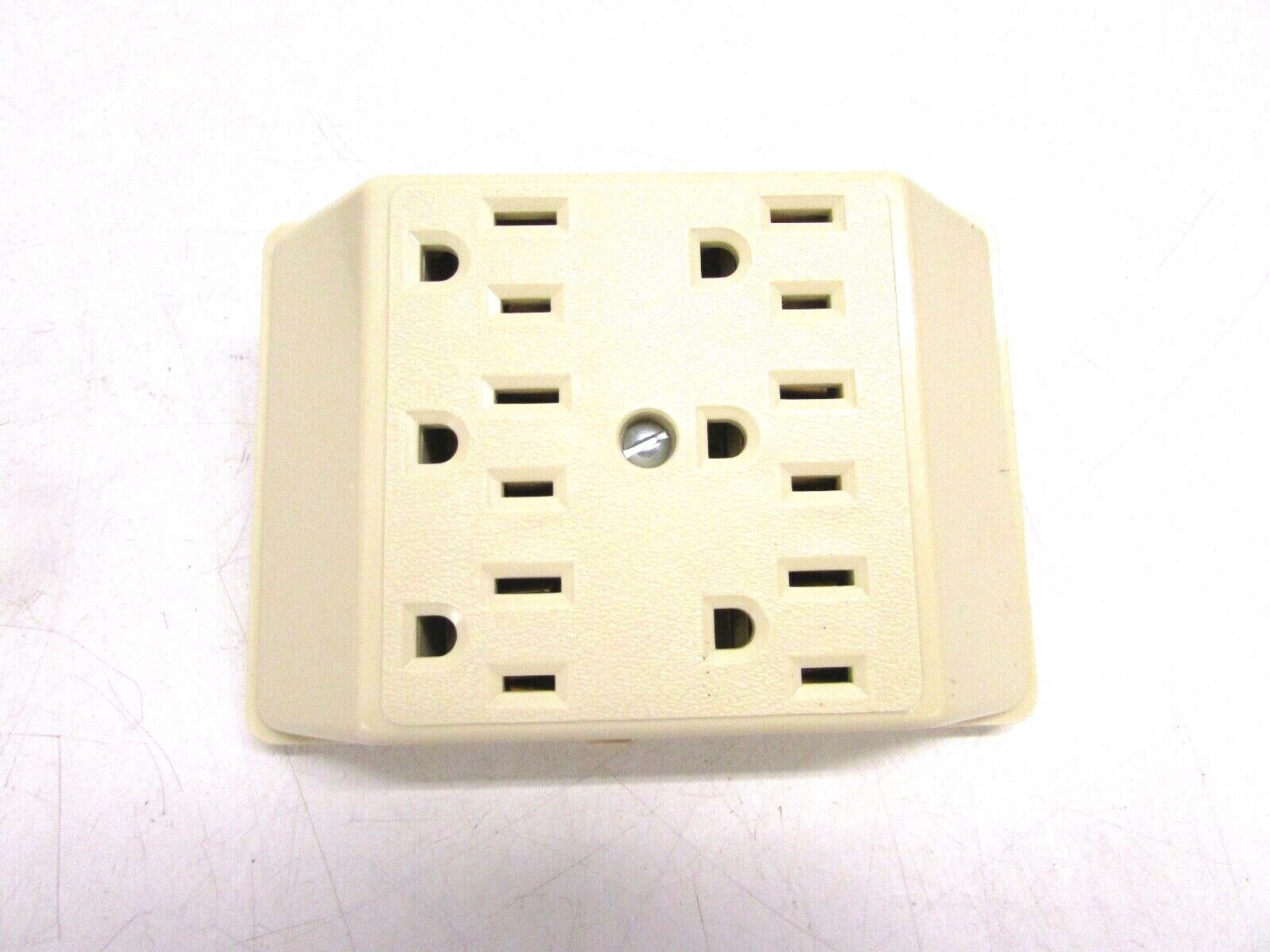 NOS! EAGLE SIX OUTLET GROUNDING ADAPTER, 15A-125V 2-POLE 3-WIRE #1146V ...