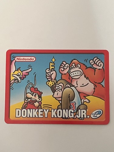 Nintendo Game Boy Advance e-Reader Donkey Kong Junior Scan Card 5/5 ...