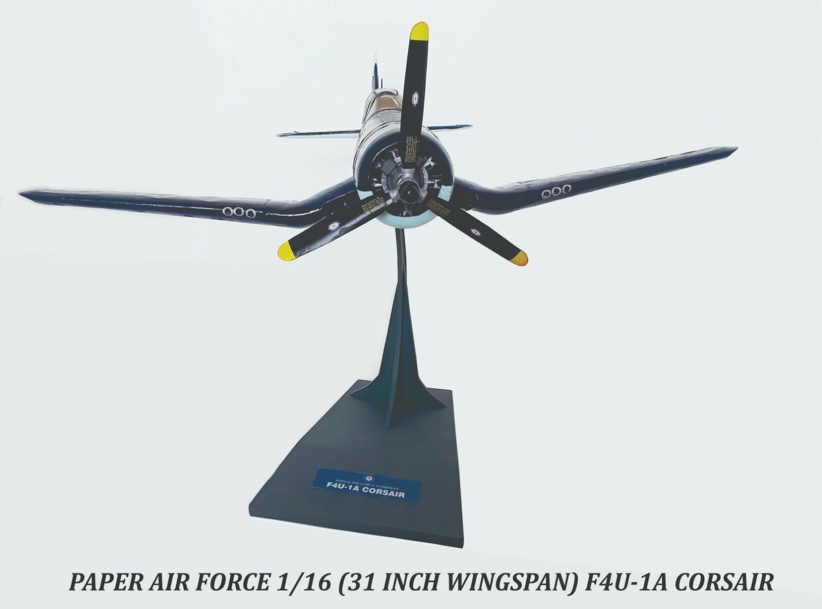 Paper Air Force Model Aircraft Display Stand Kit 1/33 Scale- New Kit ...