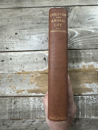 1908 Antique Science Book "Evolution and Animal Life" Illustrated | eBay