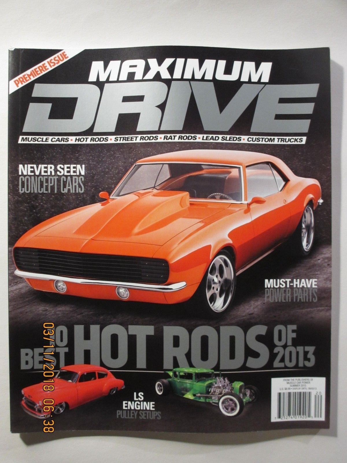 Maximum Drive Magazine - Premiere Issue #1 - Summer 2013 | eBay