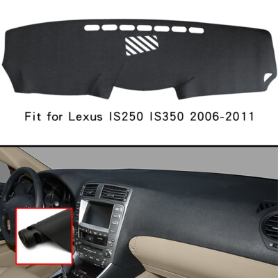 For Lexus IS250 IS350 2006-2011 Leather Car Dashboard Dash Mat Cover ...