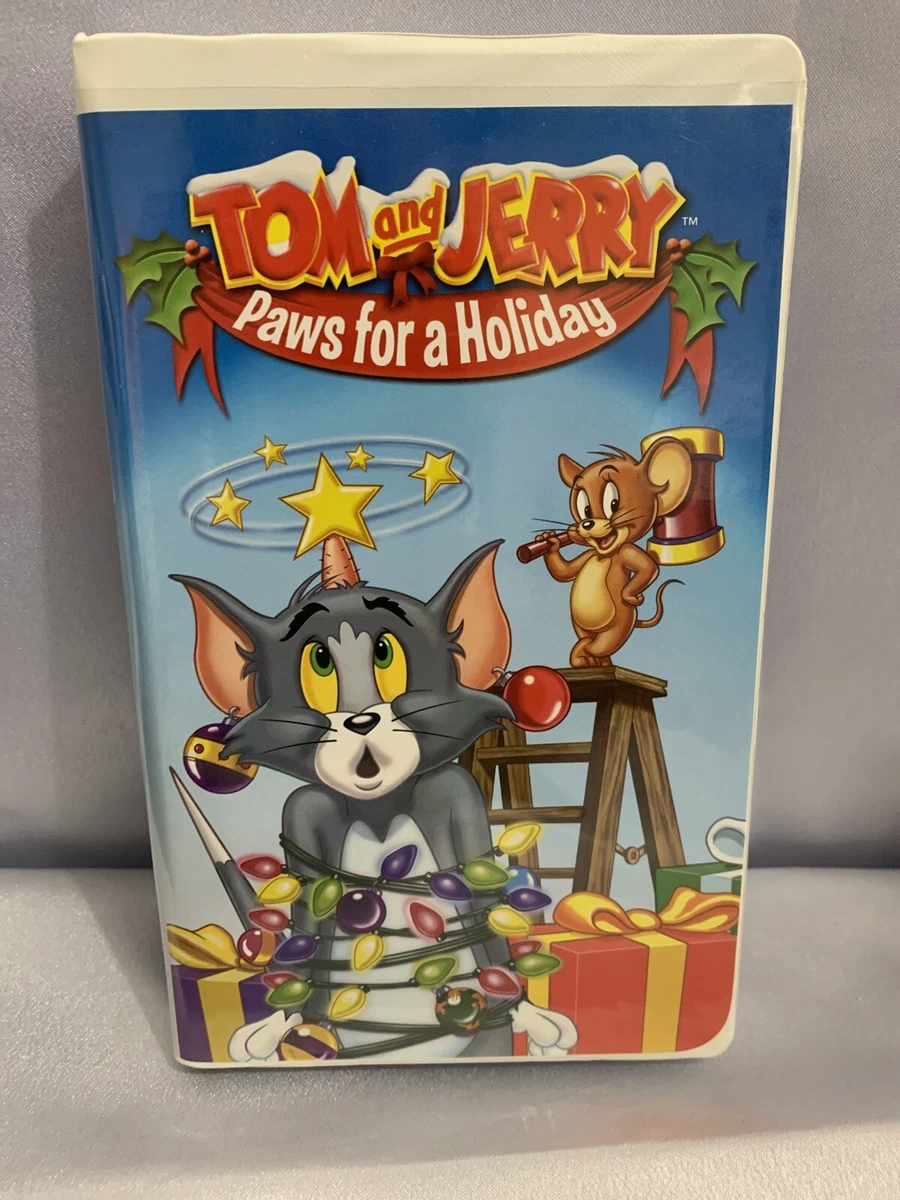 Tom And Jerry Paws For A Holiday Vhs