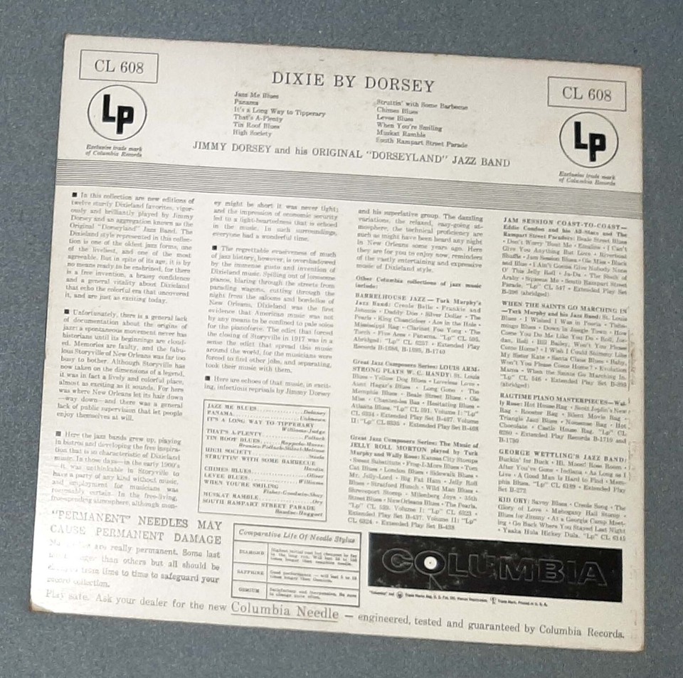 Dixie by Dorsey (No paper sleeve) (Record) | eBay