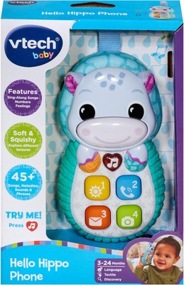 NEW VTech Hello Hippo Phone - Blue from Mr Toys | eBay