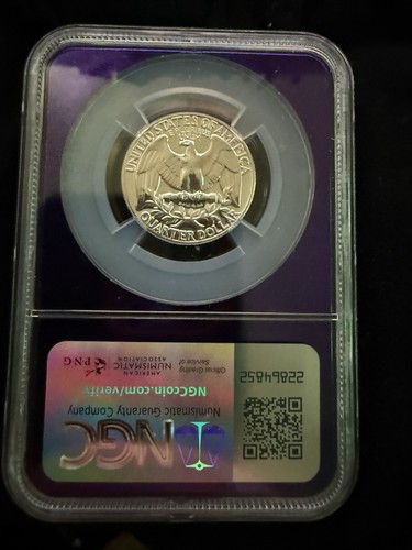 TRADERBEA Purple Core Silver 1963 25C PF 67 Washington Quarter | eBay