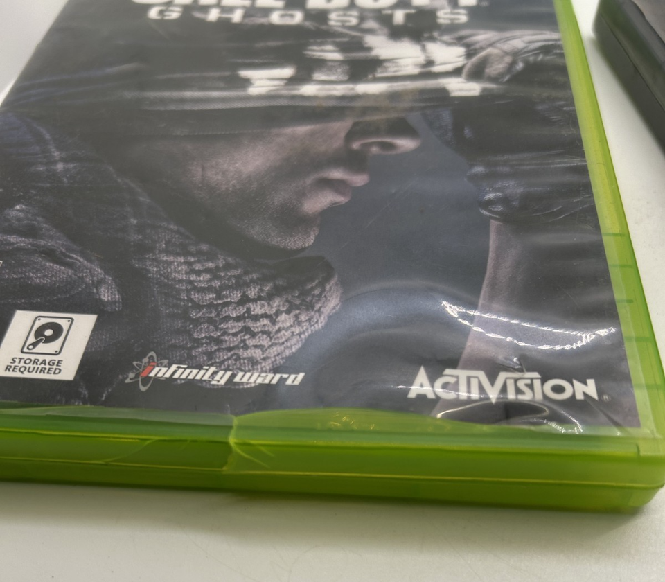 Xbox 360 Lot of 2 Call of Duty Games ~ Modern Warfare 4 & Ghosts No ...