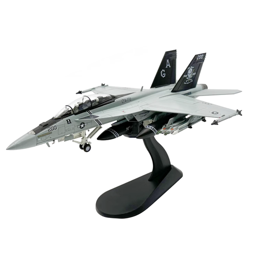 1/72 US F/A-18F F18 Super Hornet Strike Fighter Alloy Model Plane ...