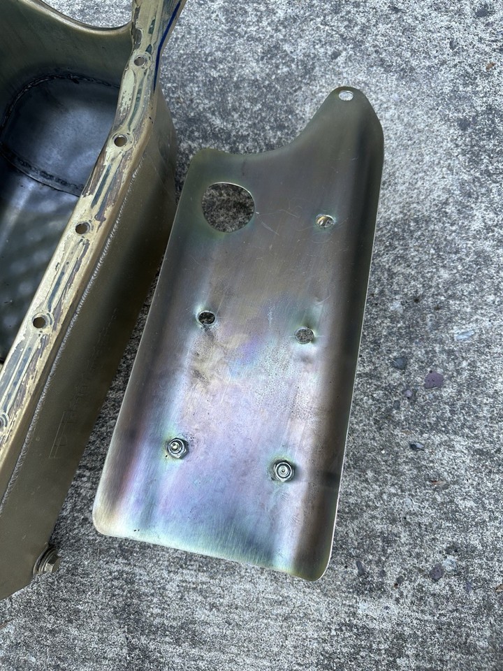 Dooley Oil Pan SBC Marine Racing Large Capacity 350 5.7 Small Block ...