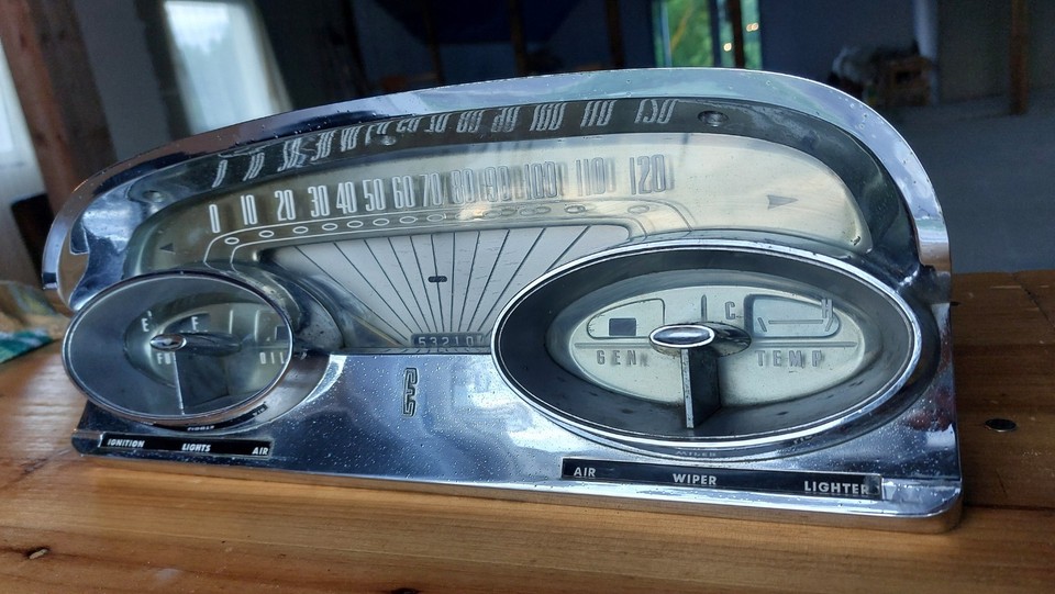 1959 EDSEL Speedometer Instrument Cluster Dash Gauge Ranger Corsair | eBay