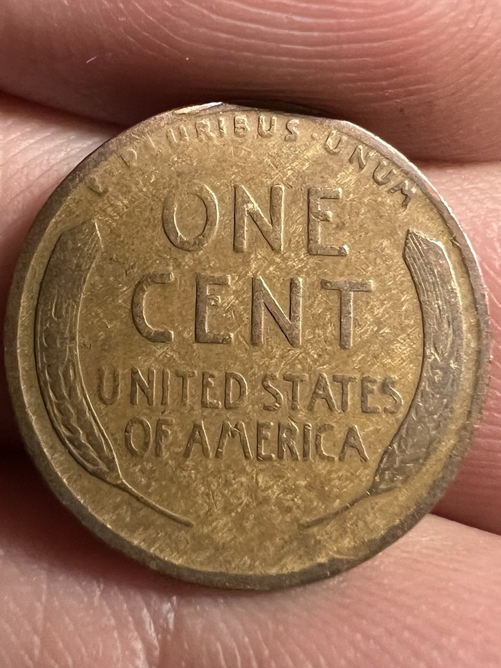 1925 Lincoln Wheat Cent Woody Improper Alloy Mix Error Unique Eye ...