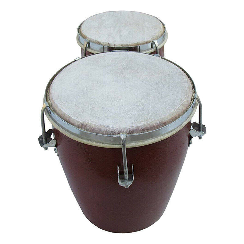 Bango Drum Set Mango Wood Brown Professional Two Piece Folk Musical ...