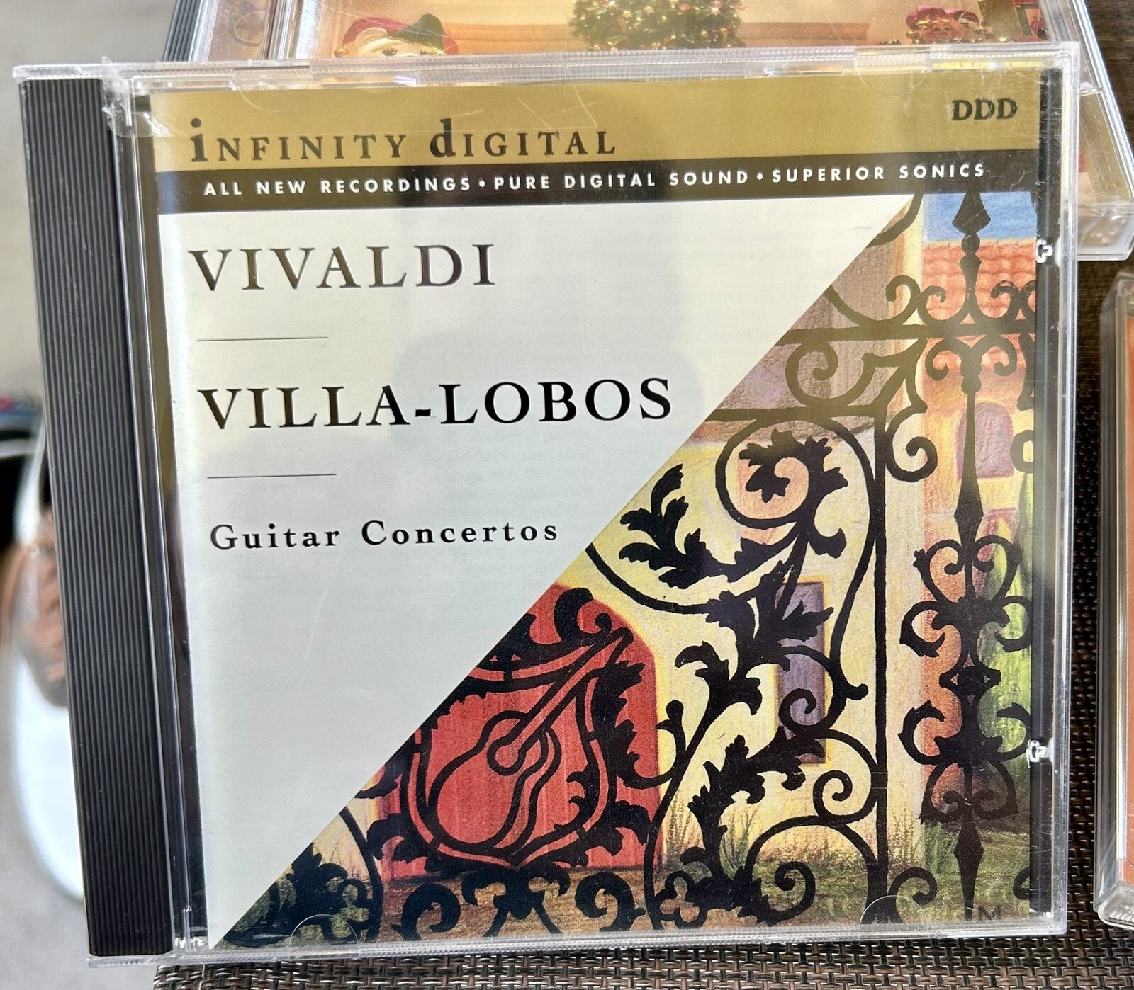 Guitar Concertos by Vivaldi Villa Lobos Castelnuevo-Tedesco Cd Marcos ...