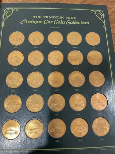 Franklin Mint Antique Car Coin Collection - Series 2 (1969) | eBay