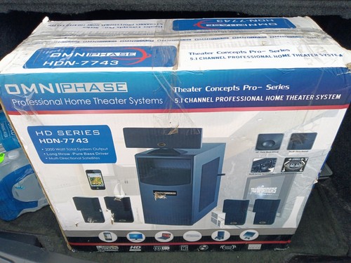 omni phase home theater system 5.1 | eBay