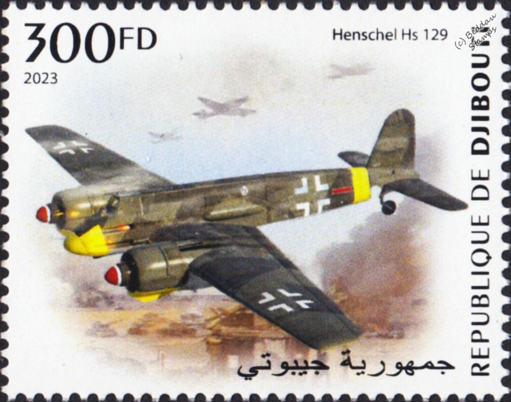 Henschel Hs 129 Ground Attack Aircraft Henschel Hs 129 A 0