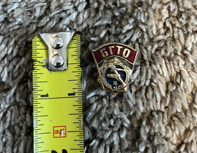 Vintage CCCP SOVIET USSR sport Russian BADGE PIN enamel | eBay