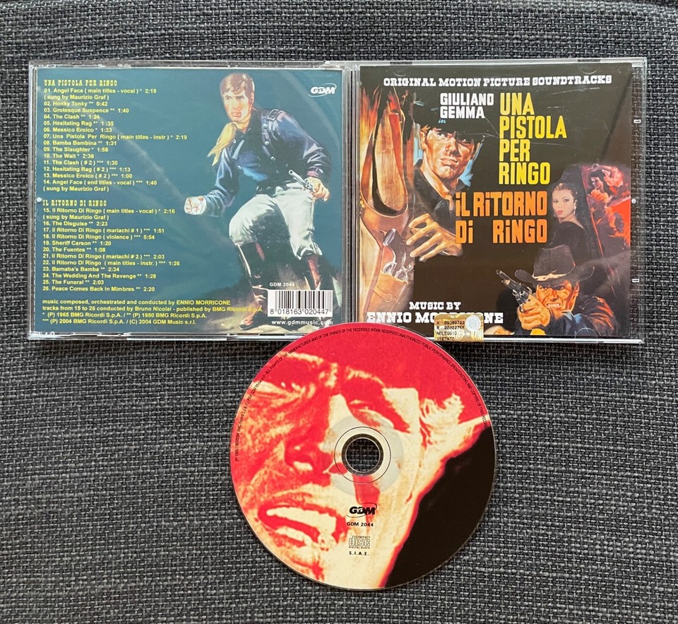 Una Pistola Per Ringo / Il Ritorno Di Ringo ENNIO MORRICONE rare ...